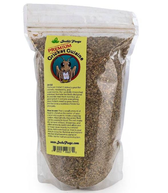 Josh's Frogs PREMIUM Cricket Cuisine Cricket Food – Port Credit Pets