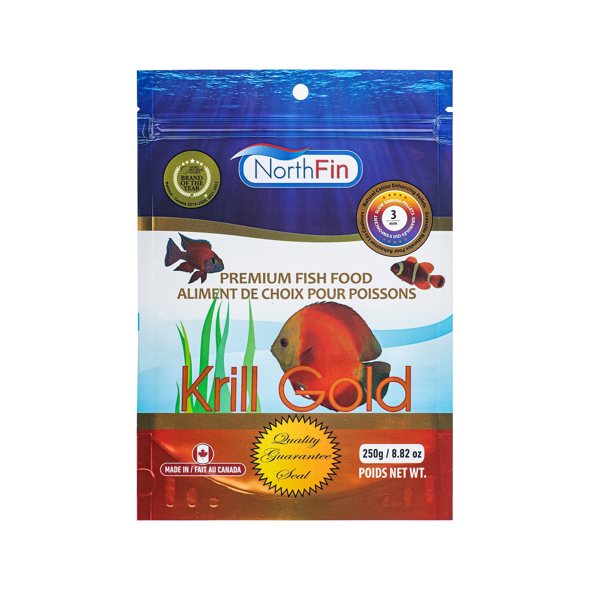 Krill Gold Formula 3mm, 250g – Port Credit Pets